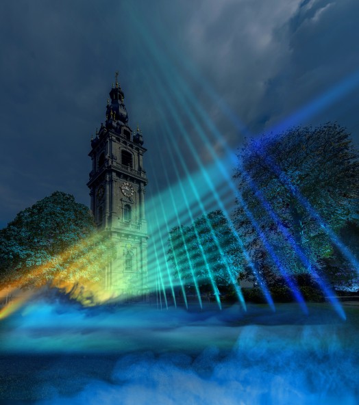 A Mons, le premier festival des lumières en Wallonie